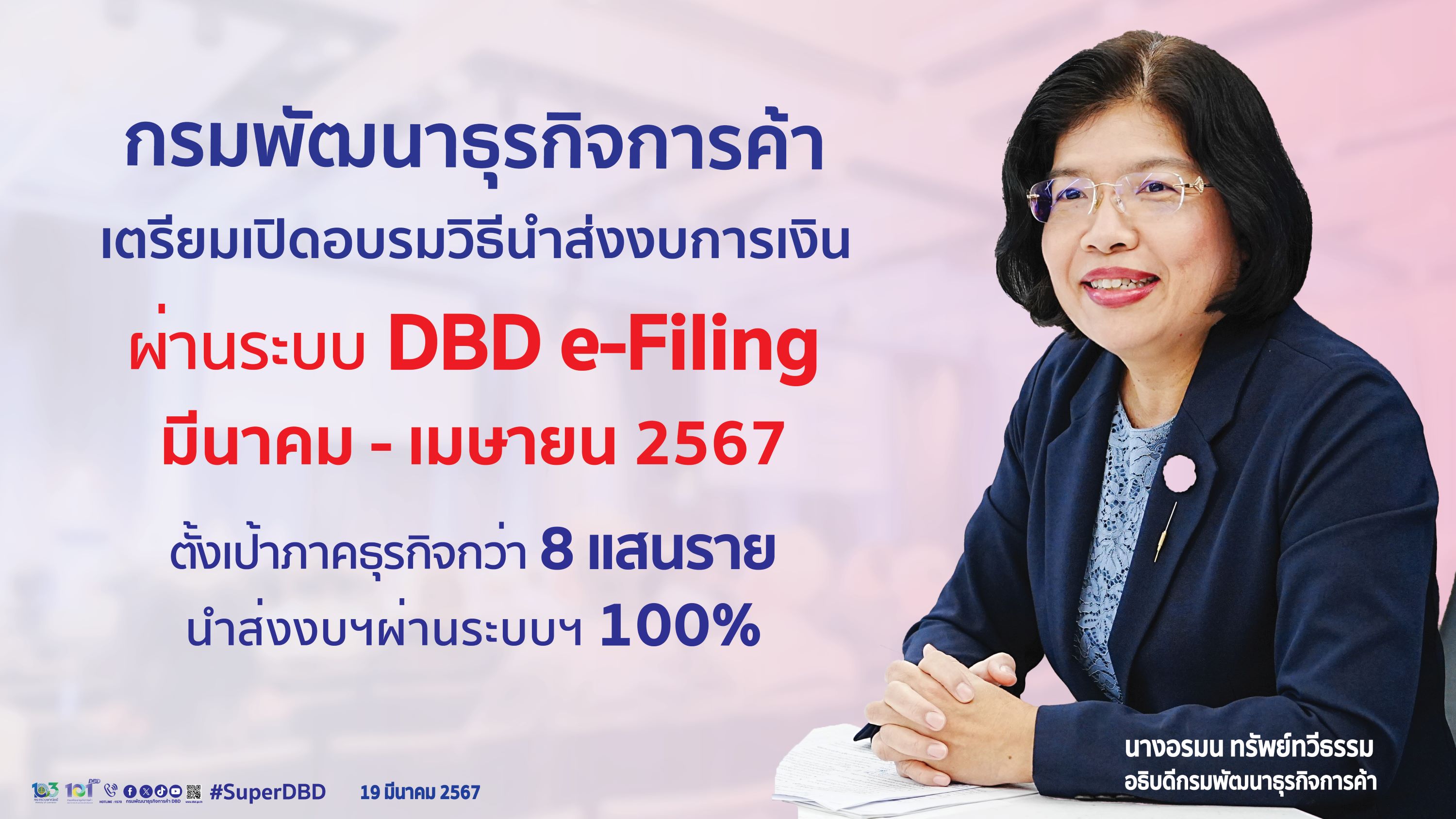 Department of Business Development : กรมพัฒนาธุรกิจการค้า กระทรวงพาณิชย์
